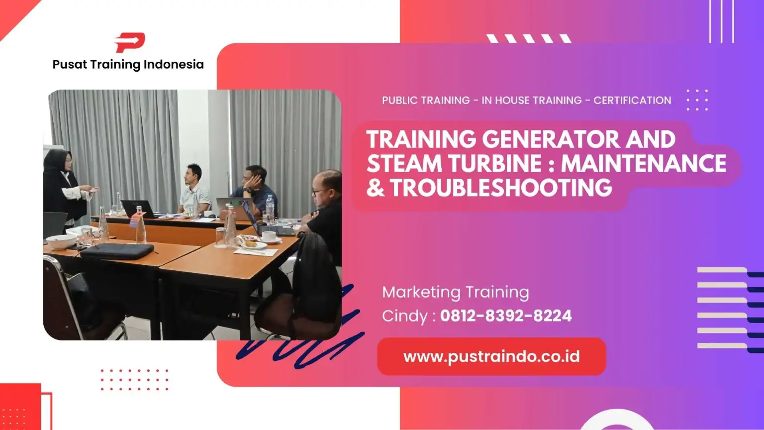 PELATIHAN GENERATOR AND STEAM TURBINE MAINTENANCE DAN TROUBLESHOOTING - Pusat Training Indonesia
