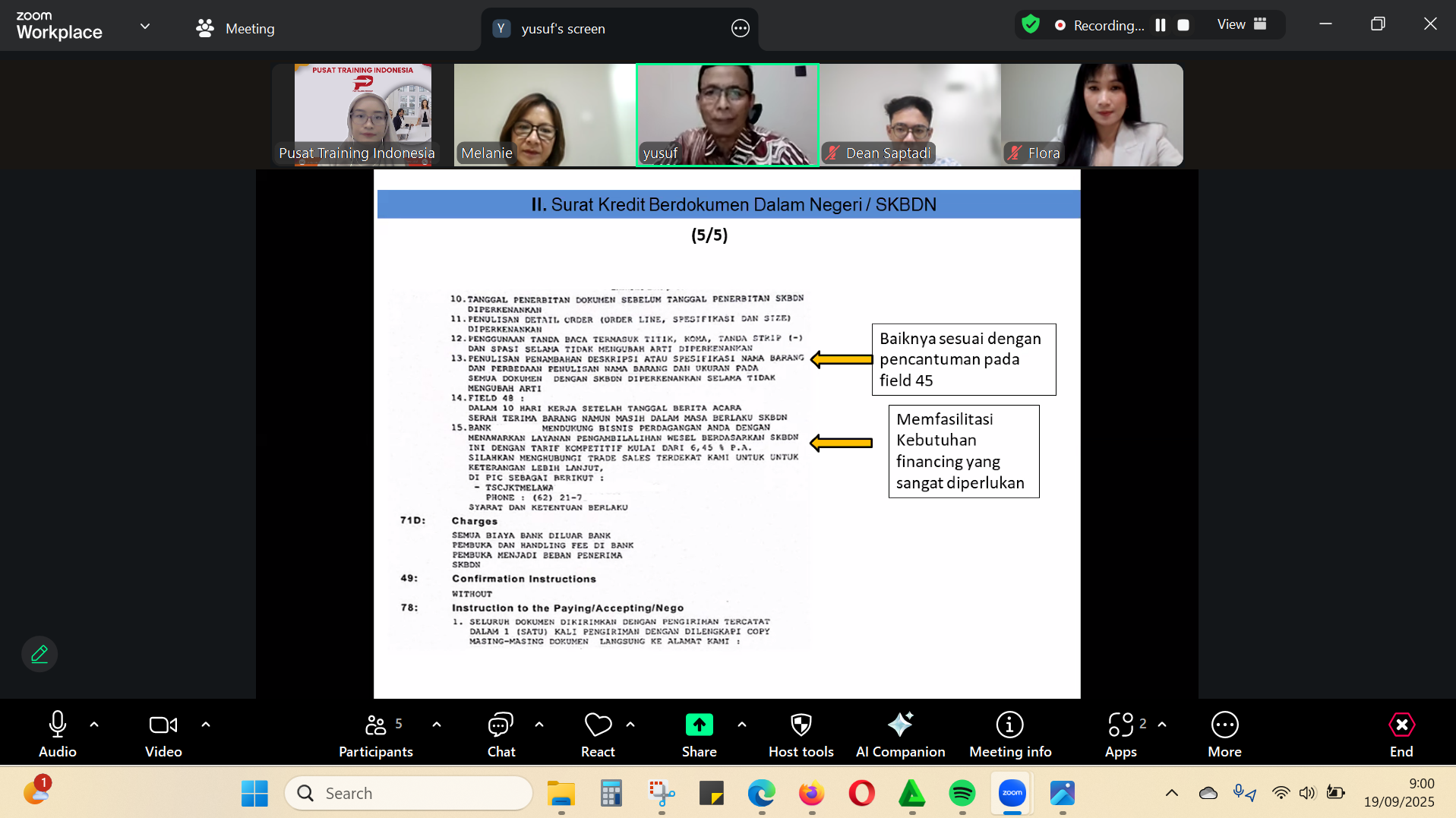 SURAT KREDIT BERDOKUMEN DALAM NEGERI (SKBDN) - Pusat Training Indonesia