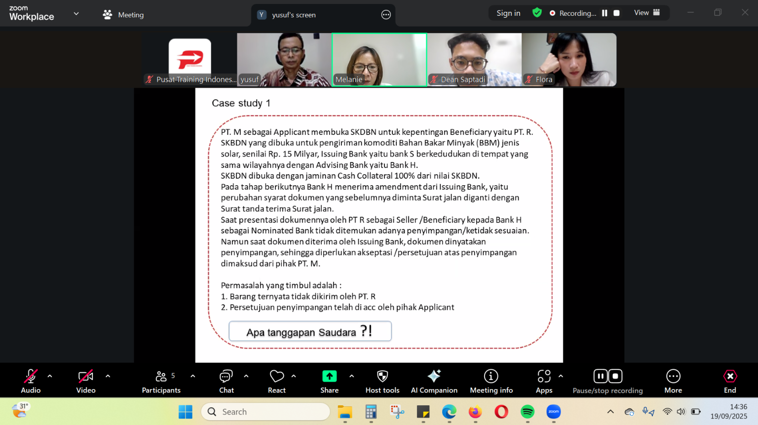 SURAT KREDIT BERDOKUMEN DALAM NEGERI (SKBDN) - Pusat Training Indonesia